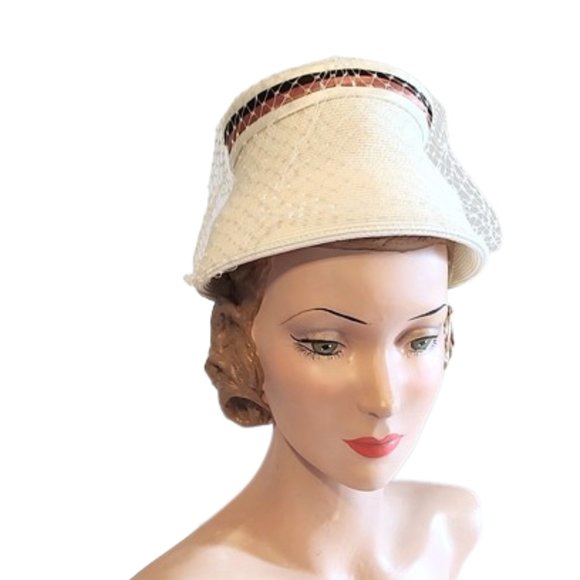 Vintage | Accessories | 96s Vintage Off White Tall Lampshade Bucket ...